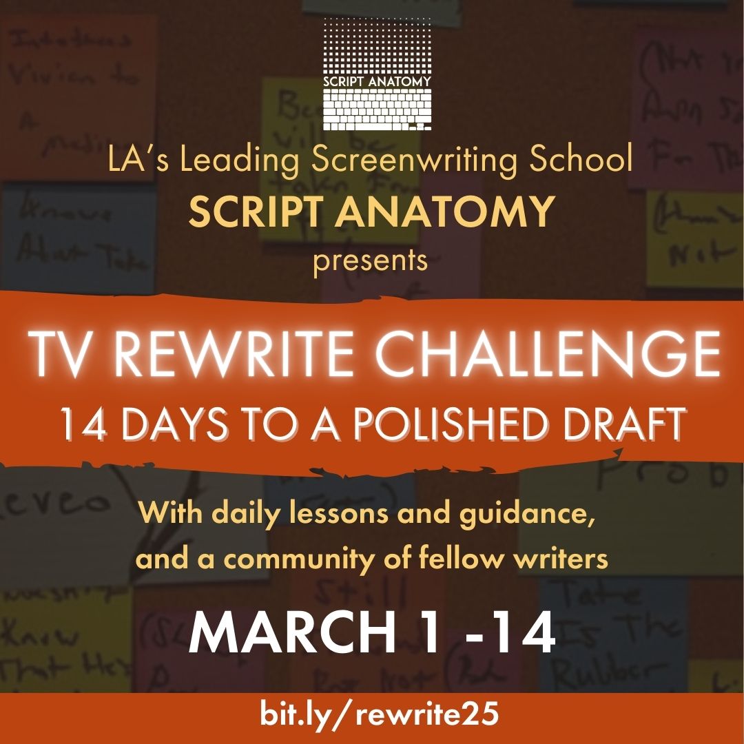 Screenwriting Classes For TV and Features